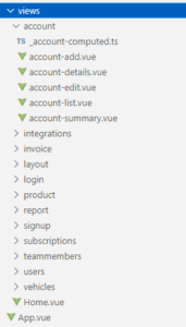 How to architect / structure a large scale Vue.js application | Example - Night Programmer
