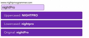 How to auto lowercase and uppercase input text in Vue.js?